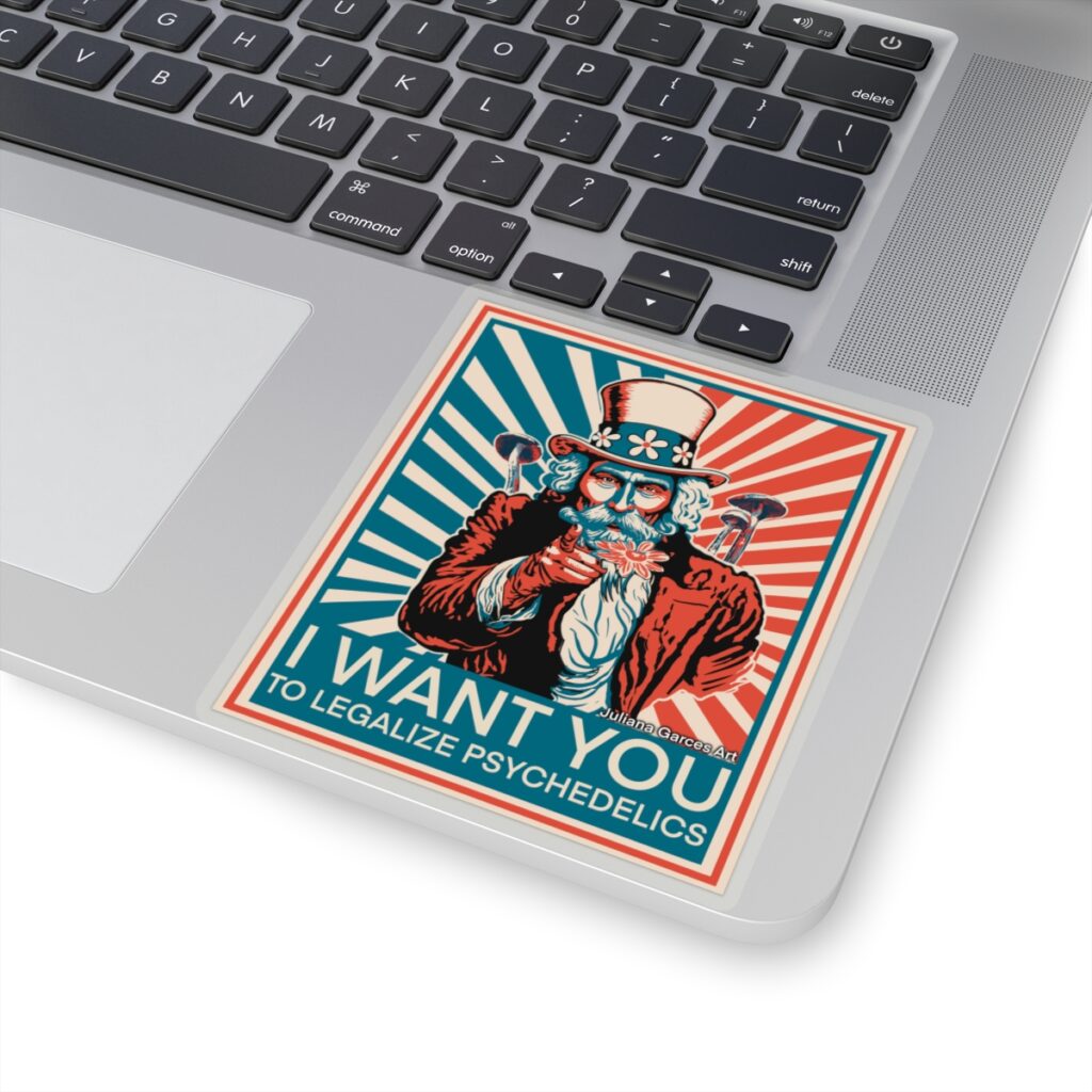 "I Want You To" Stickers - Juliana Garces Art