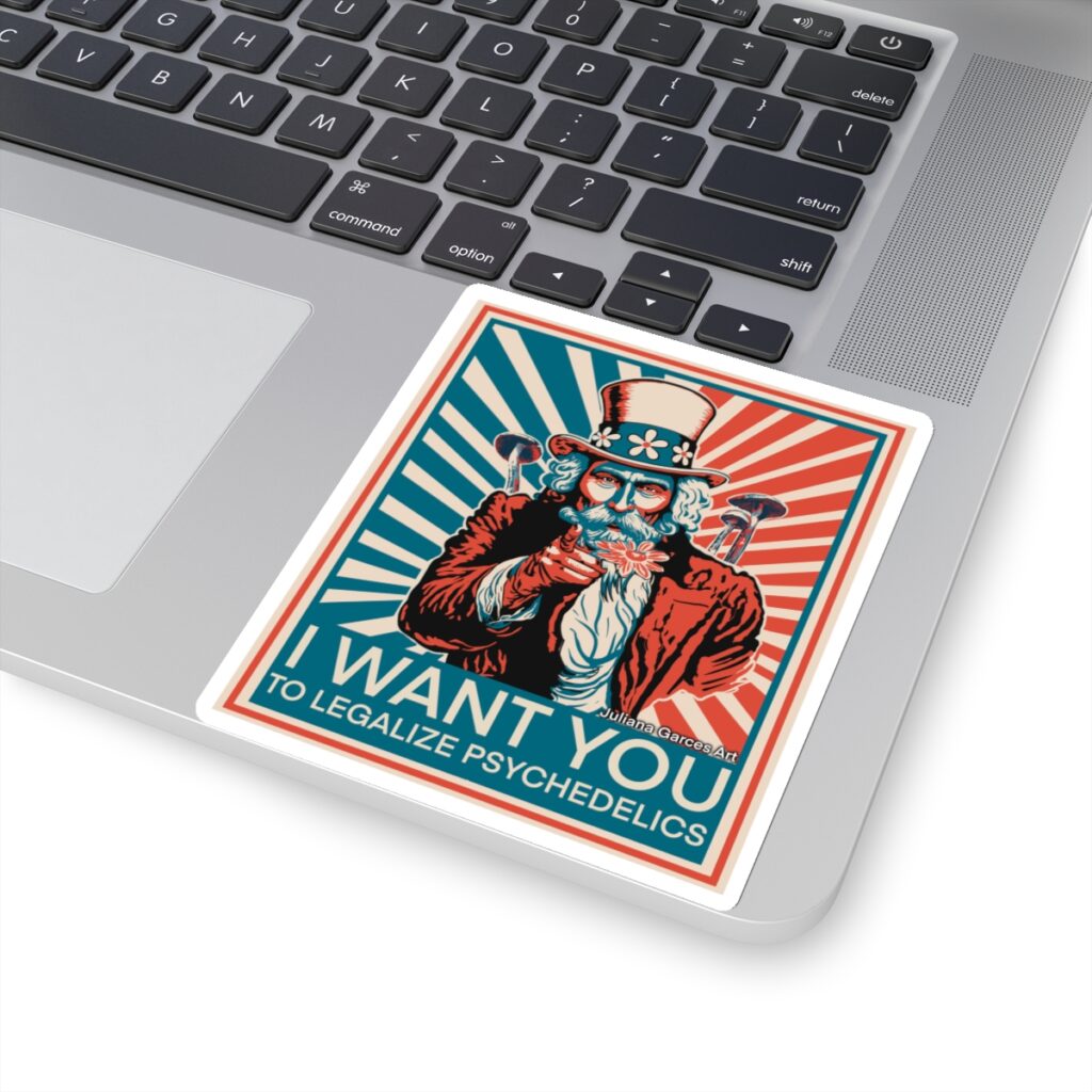 "I Want You To" Stickers - Juliana Garces Art
